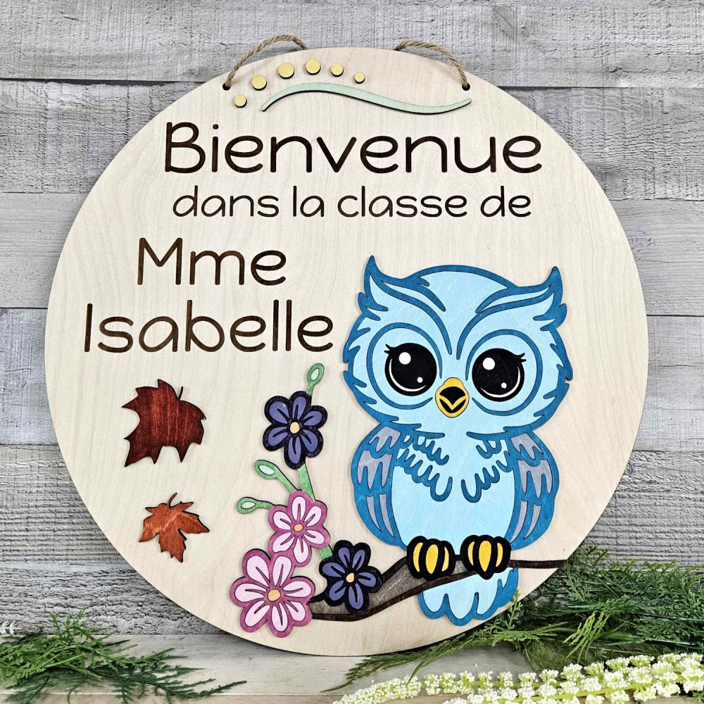 PANCARTE DE CLASSE PERSONNALISÉE