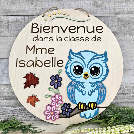 PANCARTE DE CLASSE PERSONNALISÉE